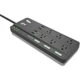APC Smart Plug Surge Protector Power Strip, 3 Alexa Smart Plugs, 6 ...