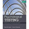 Psychological Testing: Principles, Applications, and Issues: Kaplan ...