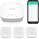 YoLink Smart Home Starter Kit: Hub & Water Leak Sensor 4 with 105dB ...