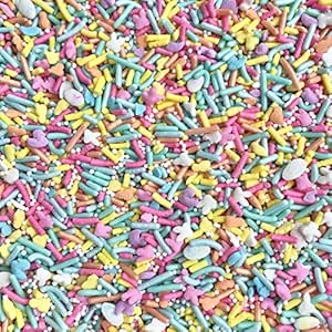 Amazon.com: Manvscakes | 7.2 ounces of spring themed sprinkle confetti ...