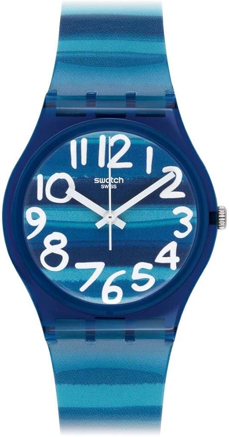 Swatch Unisex Analogue Quartz Watch with Plastic Strap – GN237: Swatch ...