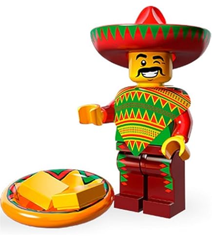 Mexican Lego Minifigure Mariachi Wagon And Mexican House | Norton74