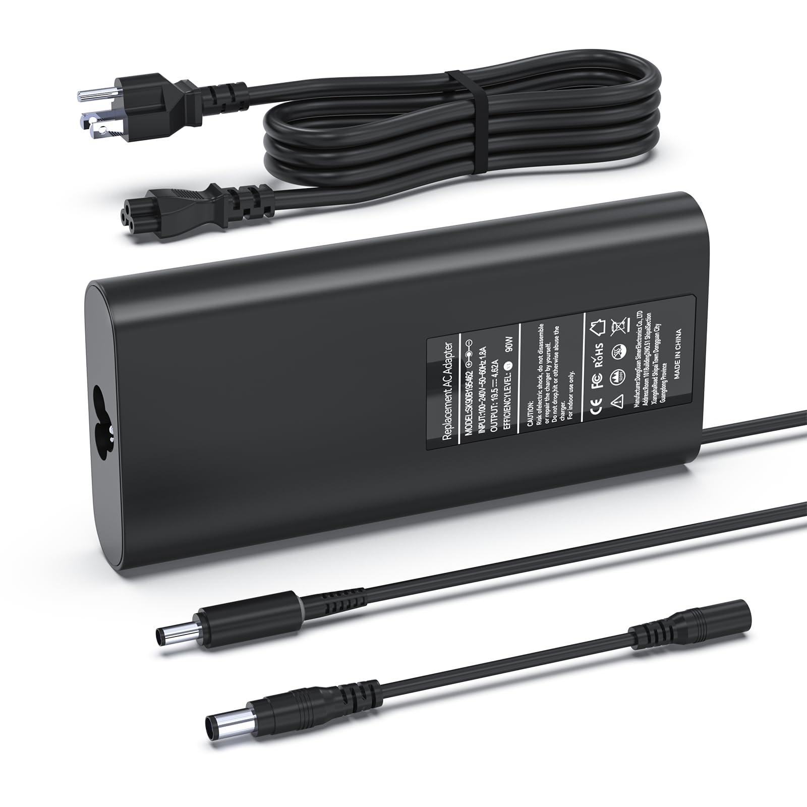 90W Laptop Charger for Dell, Ac/Dc Adapter Dell Optiplex Micro 9020 ...