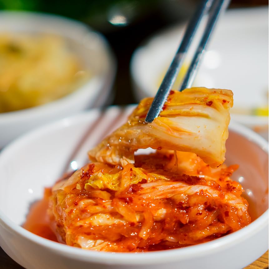 JONGGA Korean Cold Chain Premium Kimchi, Fermented Spicy Napa Cabbage ...