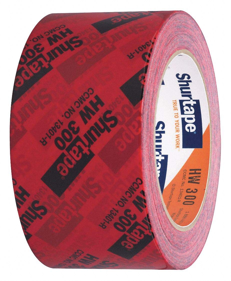 Shurtape HW-300 Housewrap Sheathing Tape [UV Resistant]: 2-1/2 in. x 72 ...
