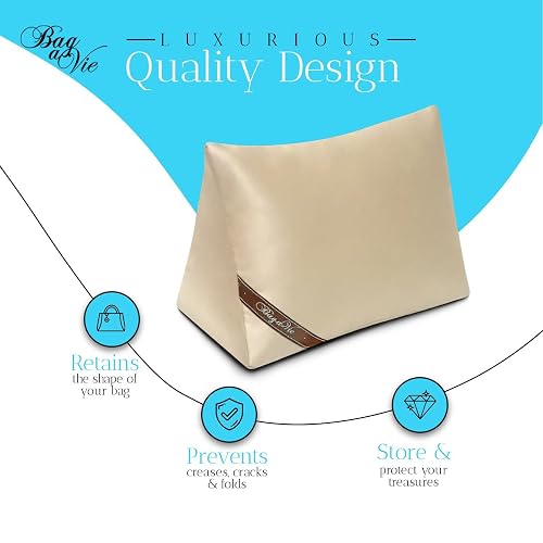 Bag-a-ve Purse Pllow Nsert Fts Hermes Kelly 35 Handbag Shaper For