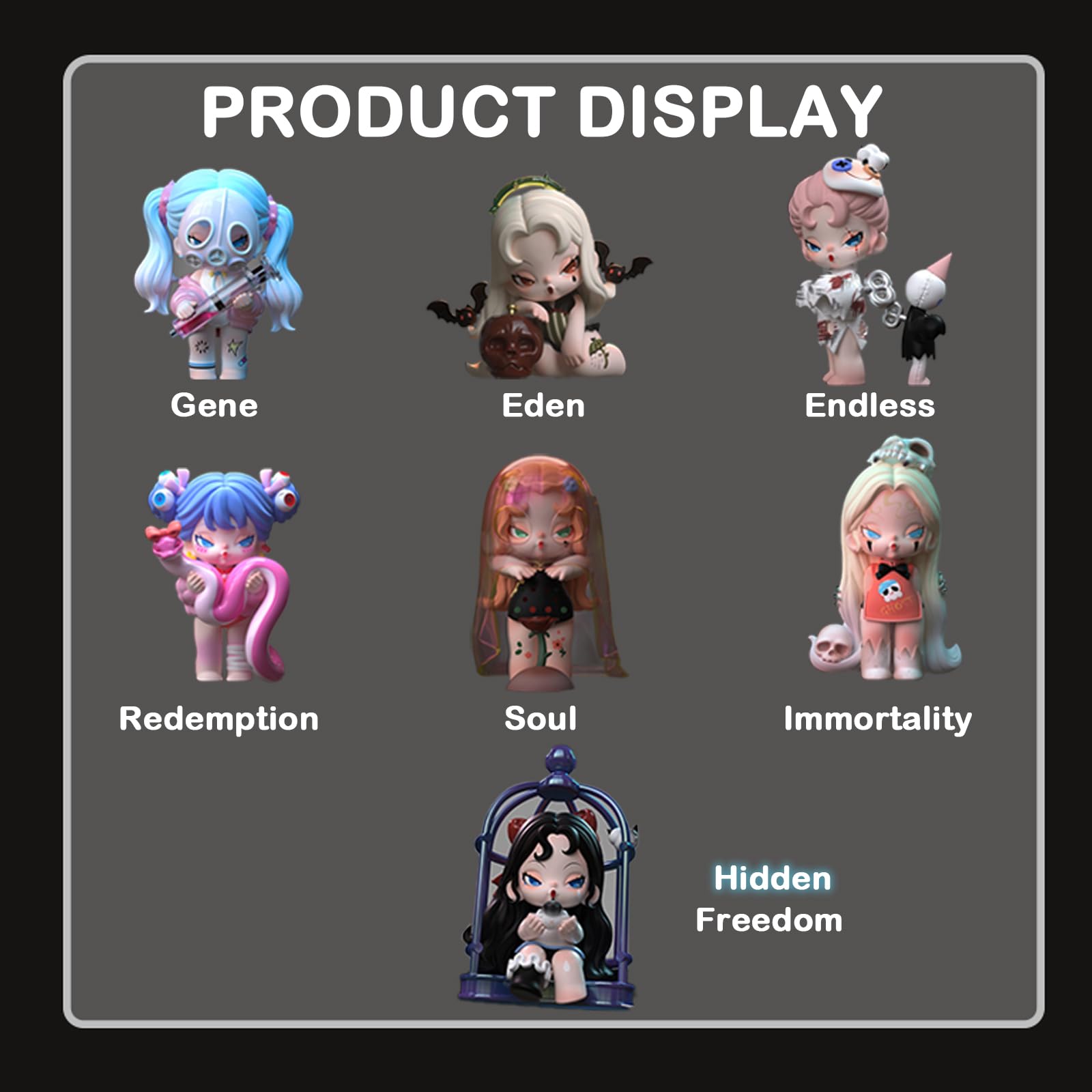 Mua BEEMAI Dodo Nami Doomsday Paradise Series 1PC Blind Box Random ...