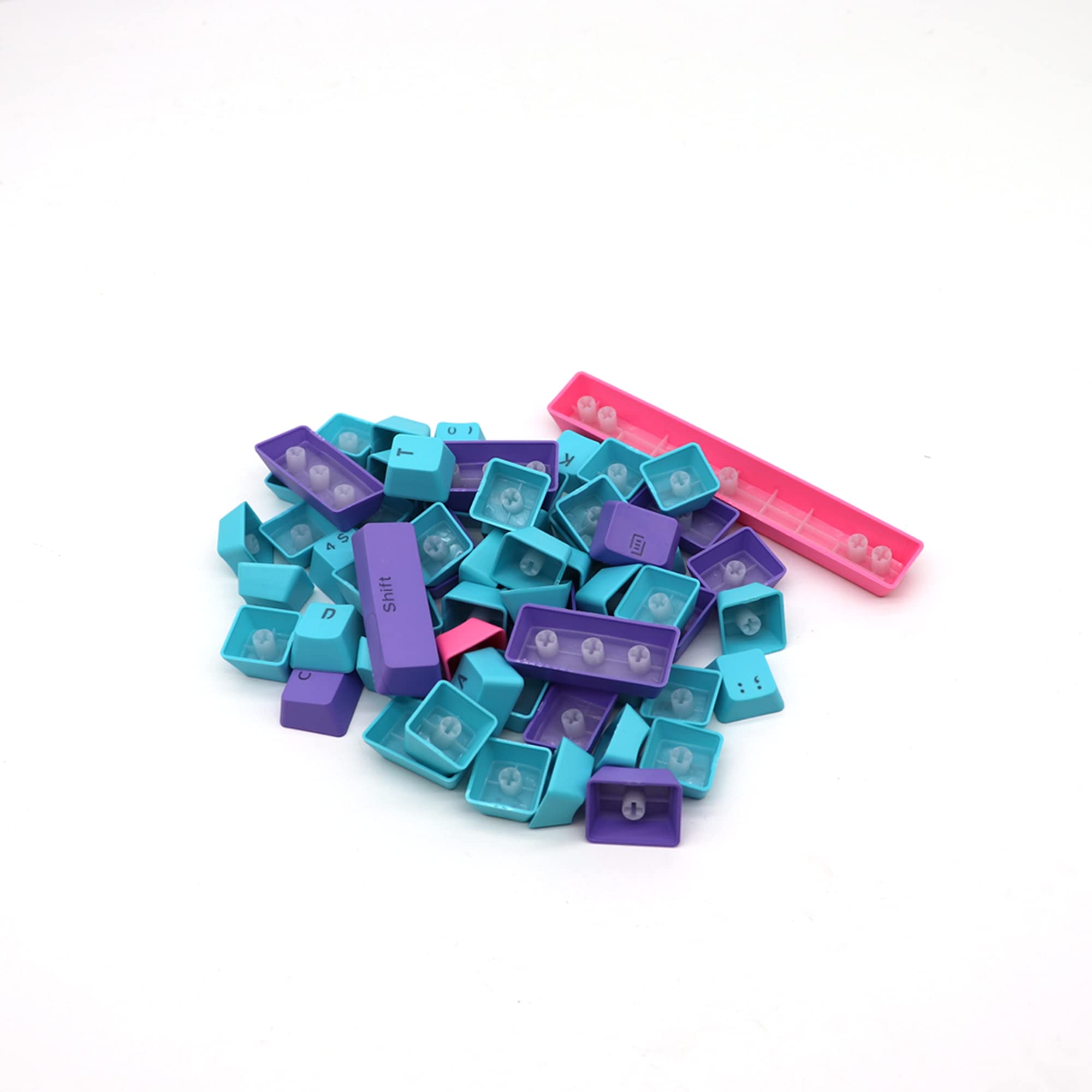 Mua 61 Key Caps ANSI Array OEM Height,GH60 Mechanical Keyboard PBT ...