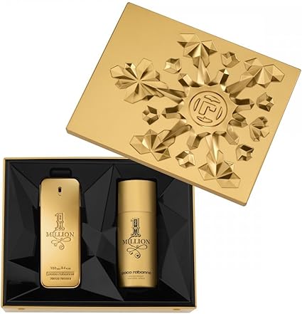 Paco Rabanne One Million Set for Men, Eau de Toilette Spray 100 ml ...