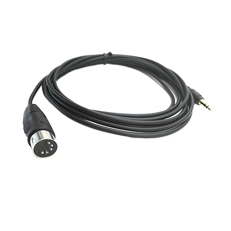 Mua 5-Pin DIN-Male Cable, 5 Pin Din Plug to 3.5mm(1/8in) TRS Stereo ...