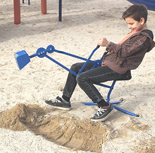 Childrensneeds.com Sand Digger Toy Backhoe for Kids (Ride On) Outdoor ...