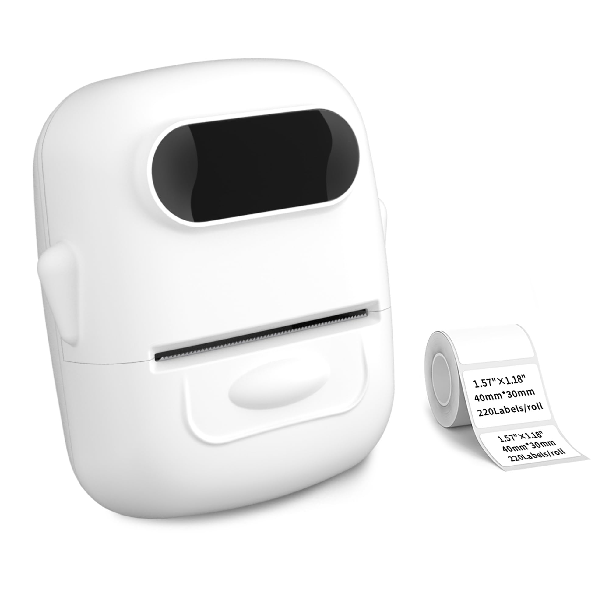 Barcode Label Printer P50 Portable Bluetooth Thermal Mini Label Maker ...