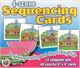 4-Scene Sequencing Cards: Frank Schaffer: 9780768215786: Amazon.com: Books