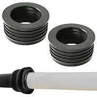 Amazon.com: Fernco P44U-405 4-in. Service Weight Cast Iron Hub to 4-in ...