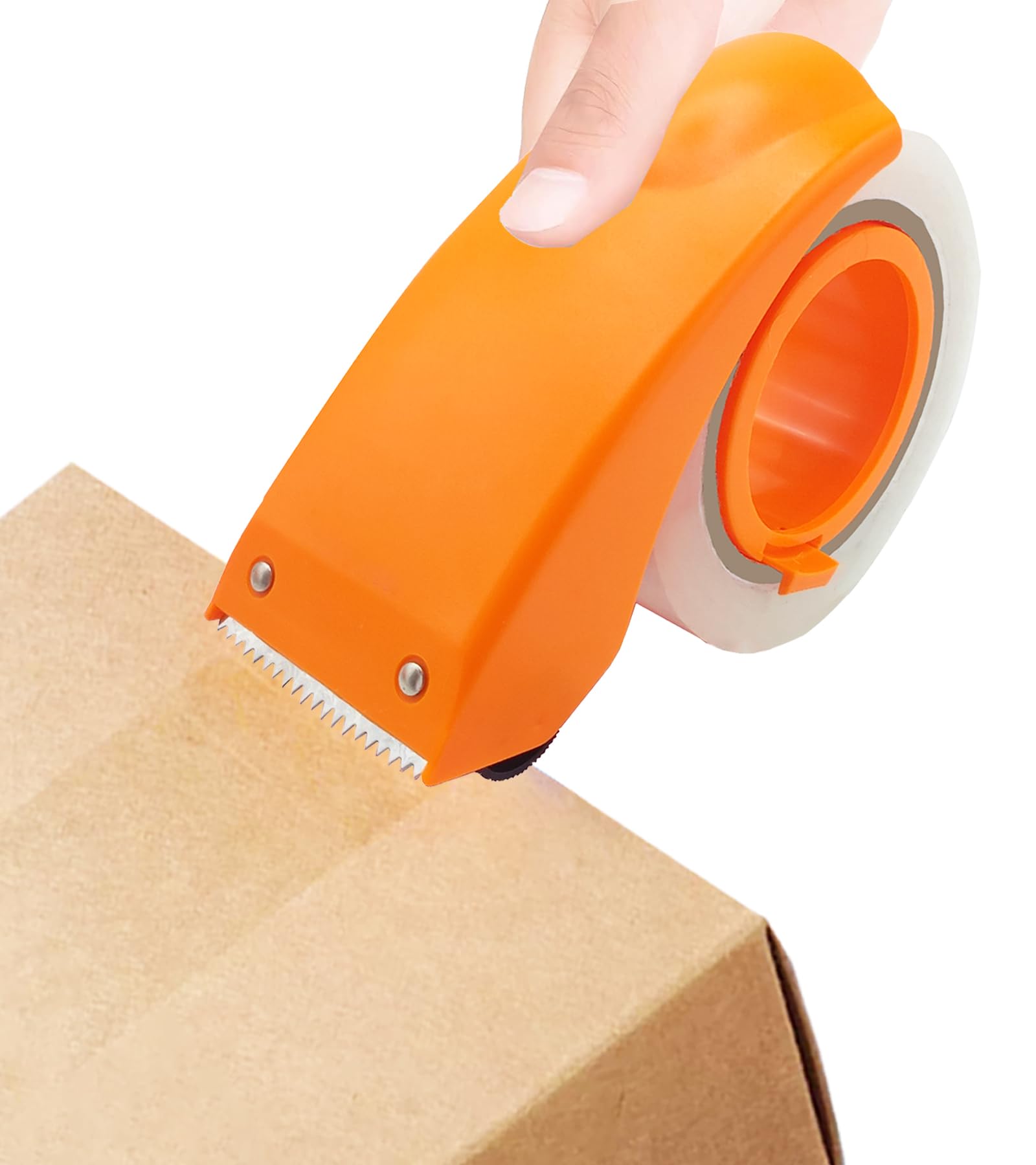 Heavy Duty Clear 1.88 in. x 90 yd. Packing Tape with Dispenser,Strong ...