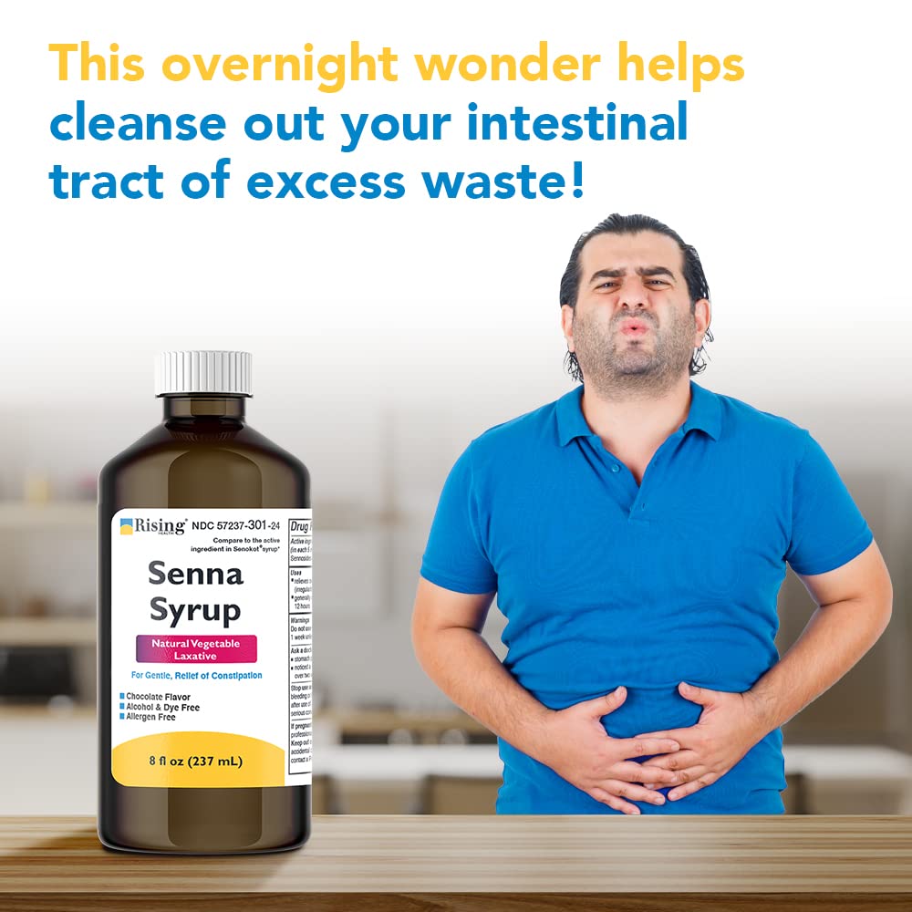 Mua Health Natural Vegetable Laxative - Senna Sennosides Syrup 8.8mg ...