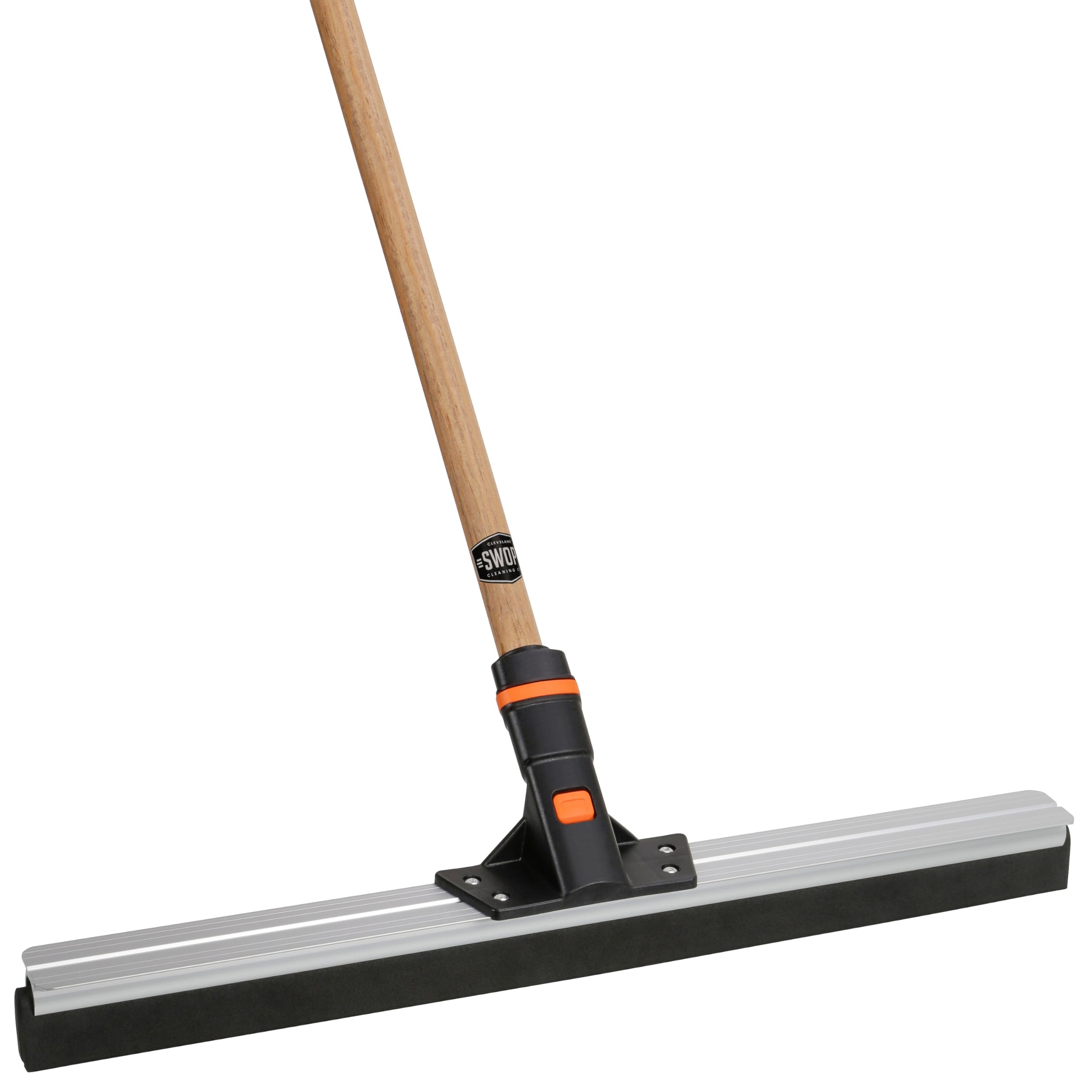 Swopt 24 Floor Squeegee 60 Eva Foam Comfort Grip Wooden Handle