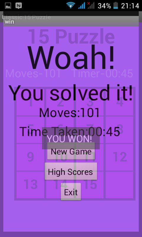 Classic 15 Puzzle Game:Amazon.com:Appstore for Android