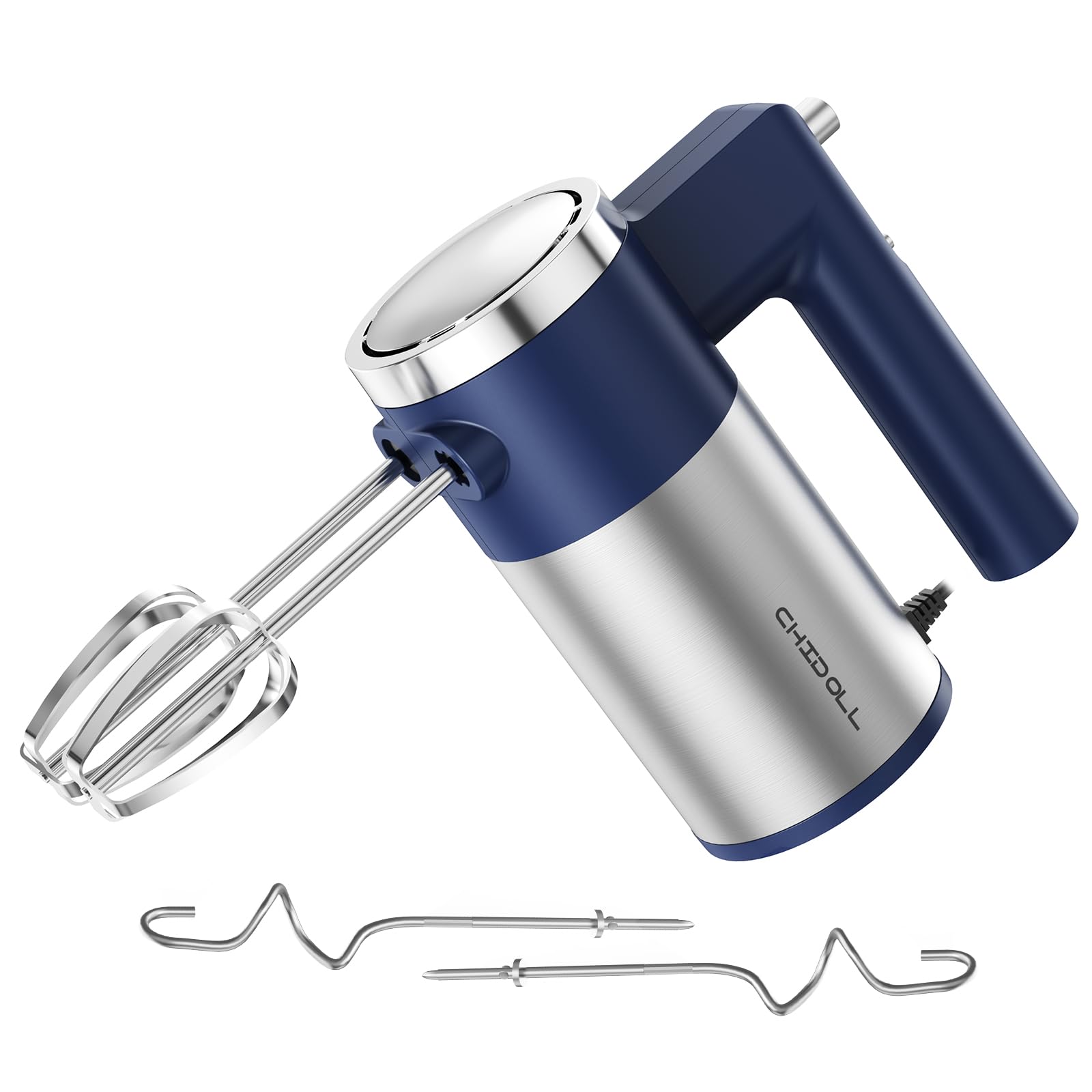 Powerful 600W Hand Mixer, 5-Speed Electric Hand Held Mixer for Baking ...