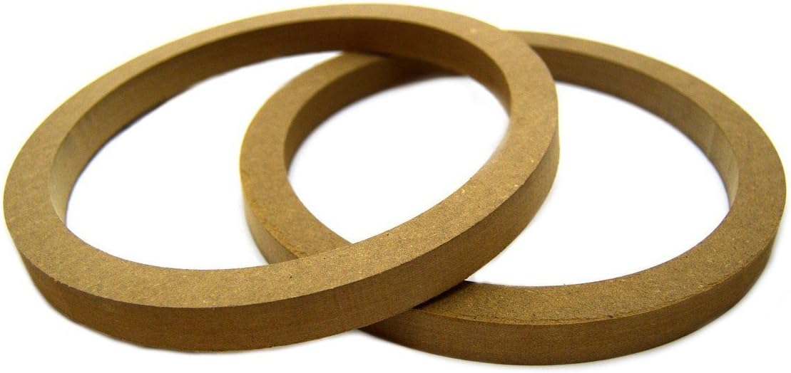Amazon.com: 2 PCS 8" MDF Speaker Ring RING-8R Speaker MOUNTING Spacer ...