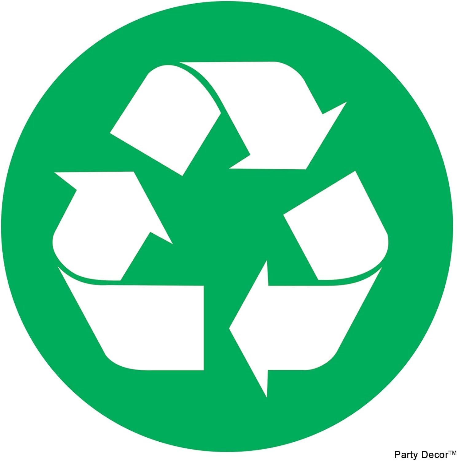 2 x Recycling - Pictogram - Info Sign Removable Self Adhesive ...