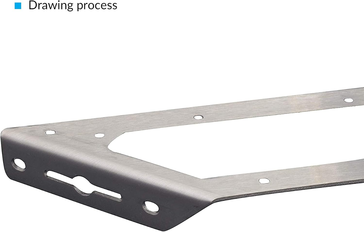 2Pack Triangle Braces, Stainless Steel Triangular Flange Angle Bracket ...