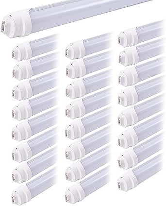 Amazon.com: T8 6FT 30W LED Tube Light Bulb,R17D Base,6 Foot Indoor LED ...