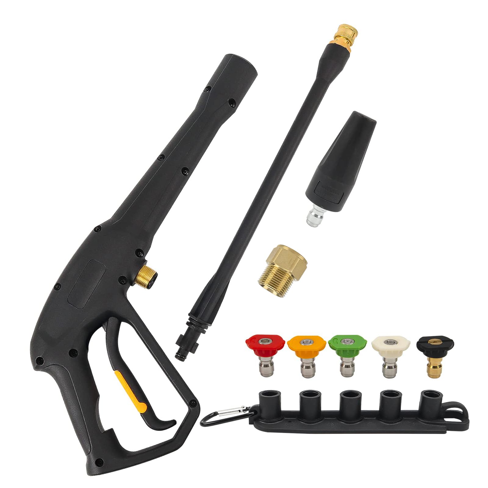 Bear Force Replacement Spray Gun with Extension Wand & 5 Spray Tips ...