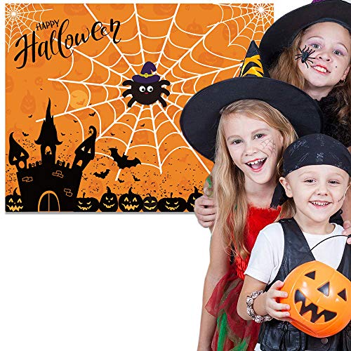 Halloween Party Games Pin The Spider on The Web Game Reusable Pin Game ...