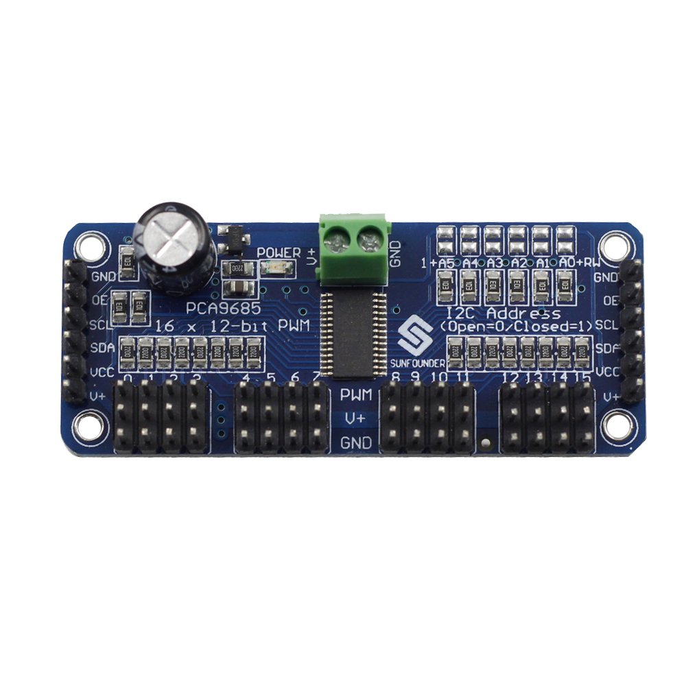 Mua SUNFOUNDER PCA9685 16 Channel 12-bit PWM Servo Driver for Arduino and Raspberry Pi trên ...