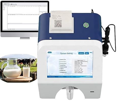 Milk Analyzers Goat Milk UHT Milk Tester Ultrasonic Dairy Analyzer with ...