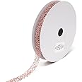Amazon.com: Glitter Web Mesh Ribbon, 5/8-Inch, 25 Yards (Rose Gold)