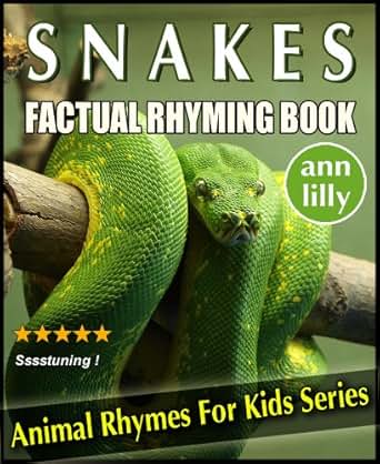 Snakes For Kids - Factual Rhyming Books for Children - Animal Books For ...
