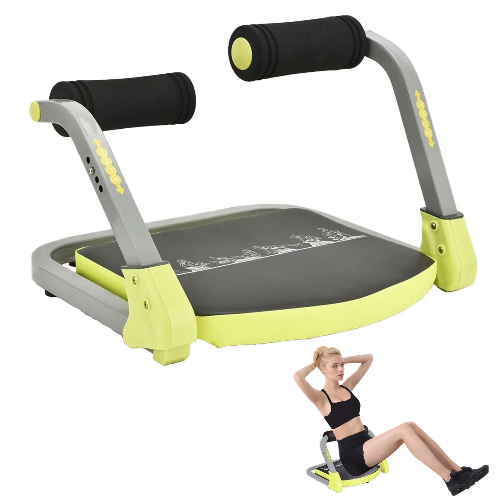 HOTSWEAT Ab Machine, Sit Up Exercise Equipment, Ab Workout Equipment ...