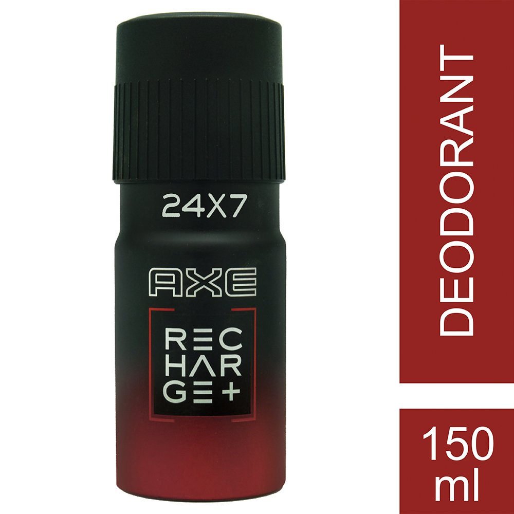 Steal Deal : AXE Recharge 24x7 Bodyspray, 150 ml At Rs.119/- Only. [MRP ...