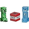 Amazon.com: Mattel Minecraft Diamond Level Creeper Action Figure & Die ...