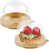 Amazon.com: DOITOOL 100Pcs Mini Cupcake Containers,3inch /7.8 cm ...