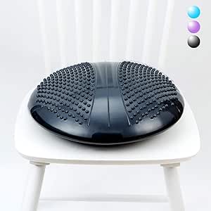 Amazon.com : Extra Large Balance Disc Wobble Cushion with Premium Chair ...