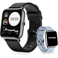 FreshFun Smartwatch 1.57in Reloj Inteligente Mujer/Hombre, Pulsera ...