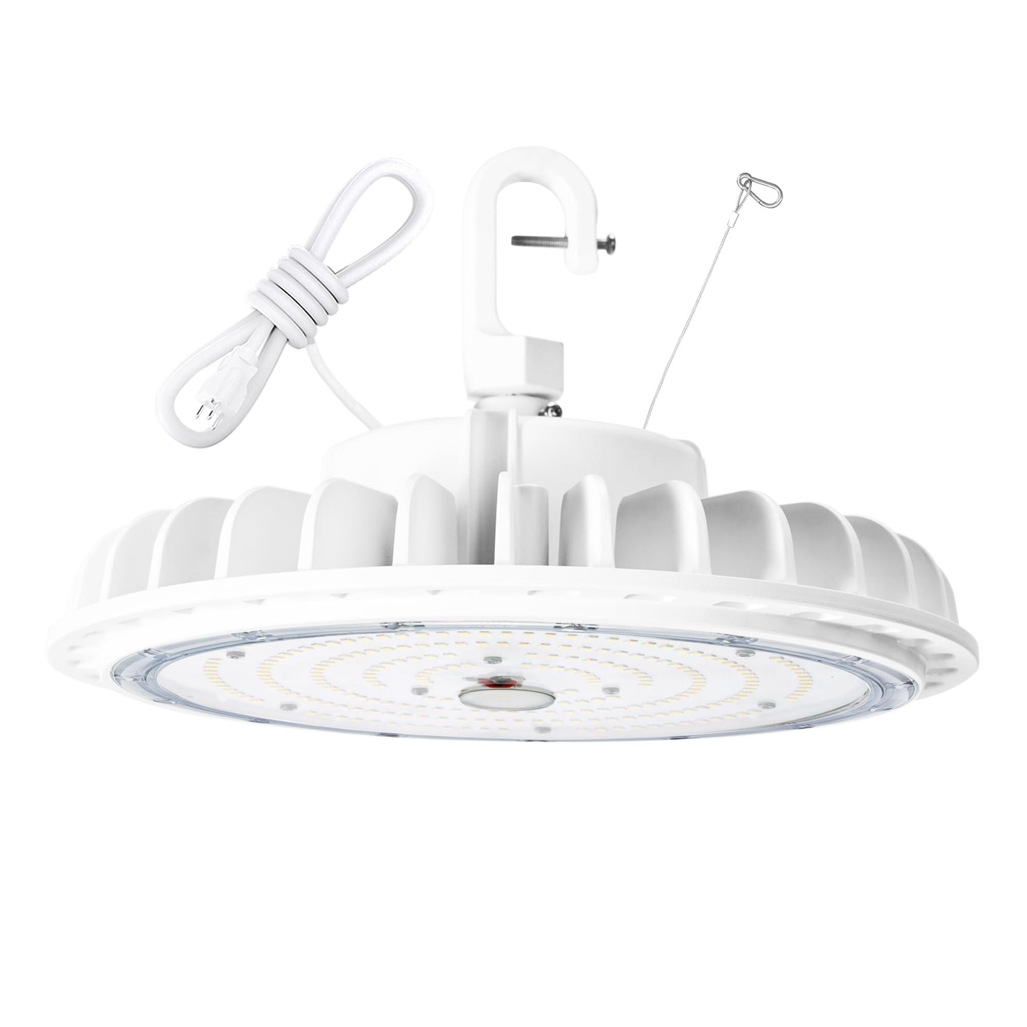 Amptonica UFO LED High Bay Light 240W, High Bay LED Shop Light 33,600LM ...