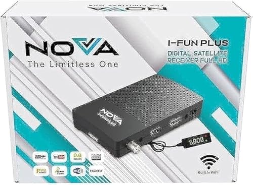سعر Nova E-Fun Plus Mini FunCam HD Receiver with Built-in Wi-Fi - Black ...