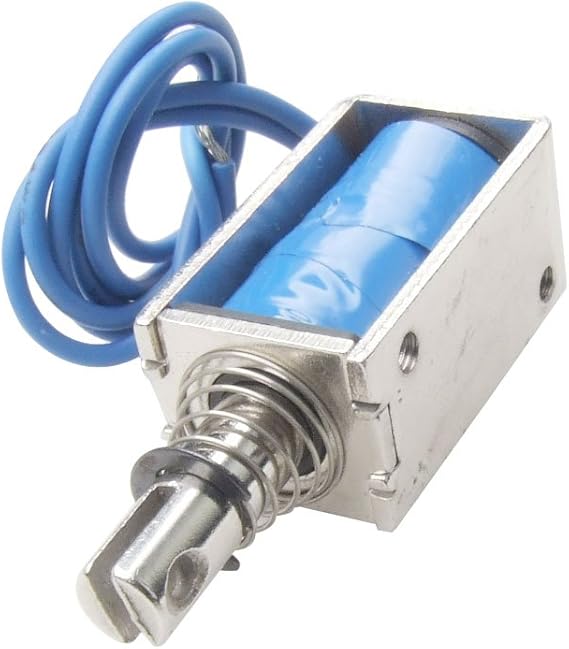 Sourcingmap Elektrischer Gleichstrom-Hubmagnet, 12 V, Schubmagnet ...