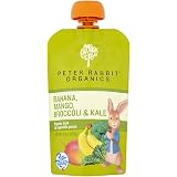 Amazon.com: Peter Rabbit Organics Kale, Broccoli and Mango, 4.4-Ounce ...