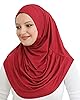 Prien Plain Ready To Wear Hijab for Women, Muslim Instant Turbans, Soft ...