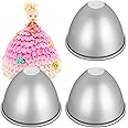 Amazon.com: Maxcheck 3 Pcs Doll Cake Pan 8 Inch Dress Cake Pan Mold ...