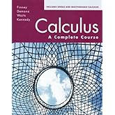 Calculus: A Complete Course: Adams, Robert, Essex, Christopher: 9780135732588: Amazon.com: Books