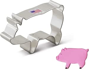 Amazon.com: Ann Clark Cookie Cutters Marranitos Pig Cookie Cutter, 3.75 ...