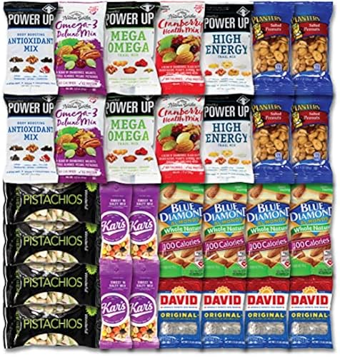 30 Packets of Delicious & Healthy Mixed Nuts | Trail Mix and Nuts Snack ...