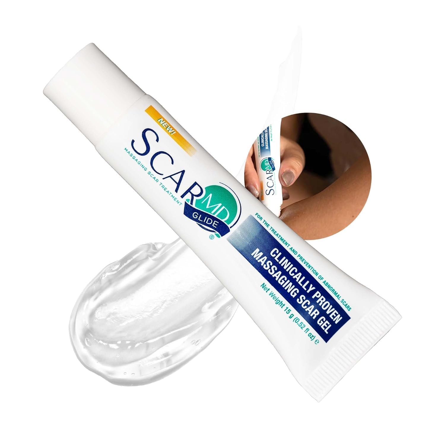 Mua ScarMD Glide Massaging Scar Gel, Fades Scars from Surgery, C ...