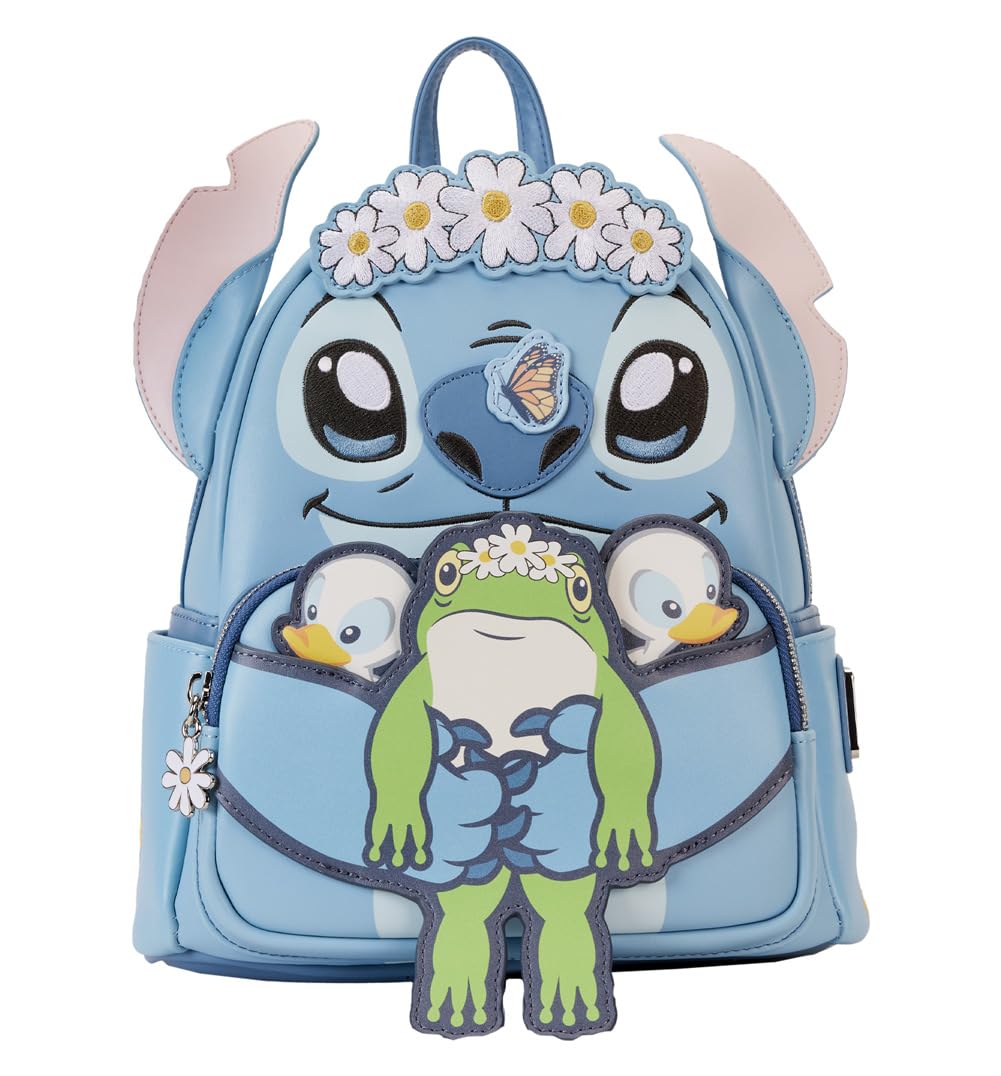Loungefly Disney Lilo & Stitch Springtime Daisy Mini Backpack Standard ...
